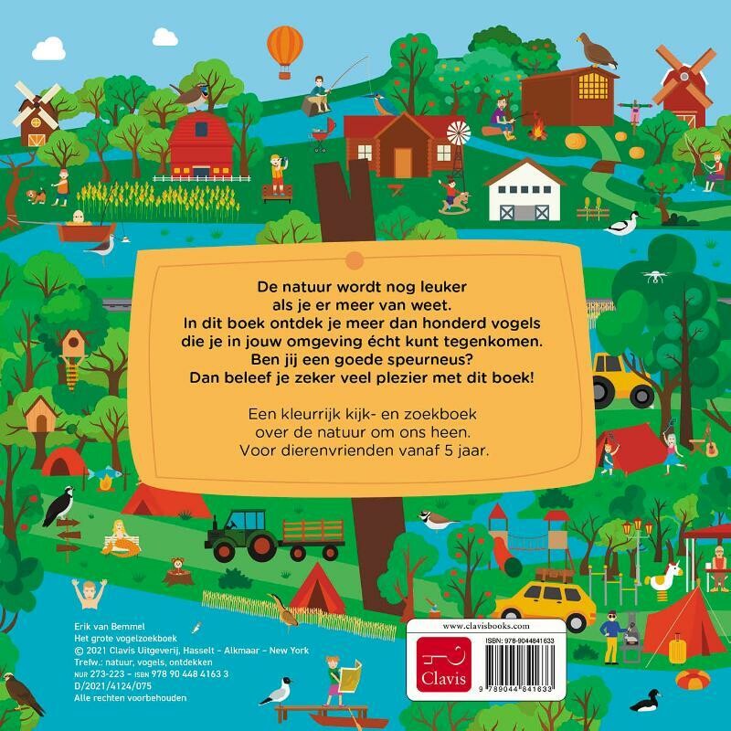 Clavis informatief - Het grote vogelzoekboek • deboekentas.nl