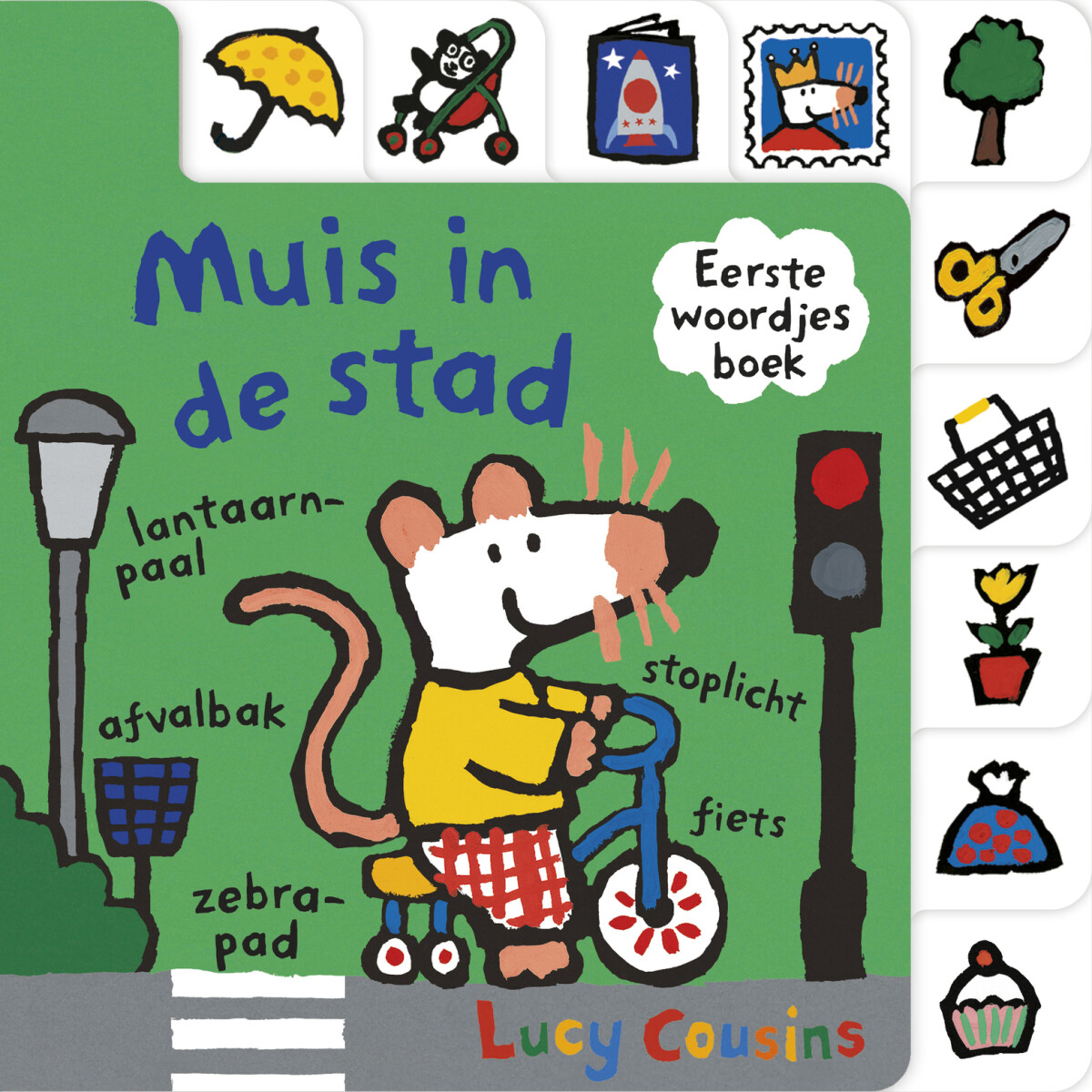 Eerste woordjes boek - Muis in de stad • deboekentas.nl