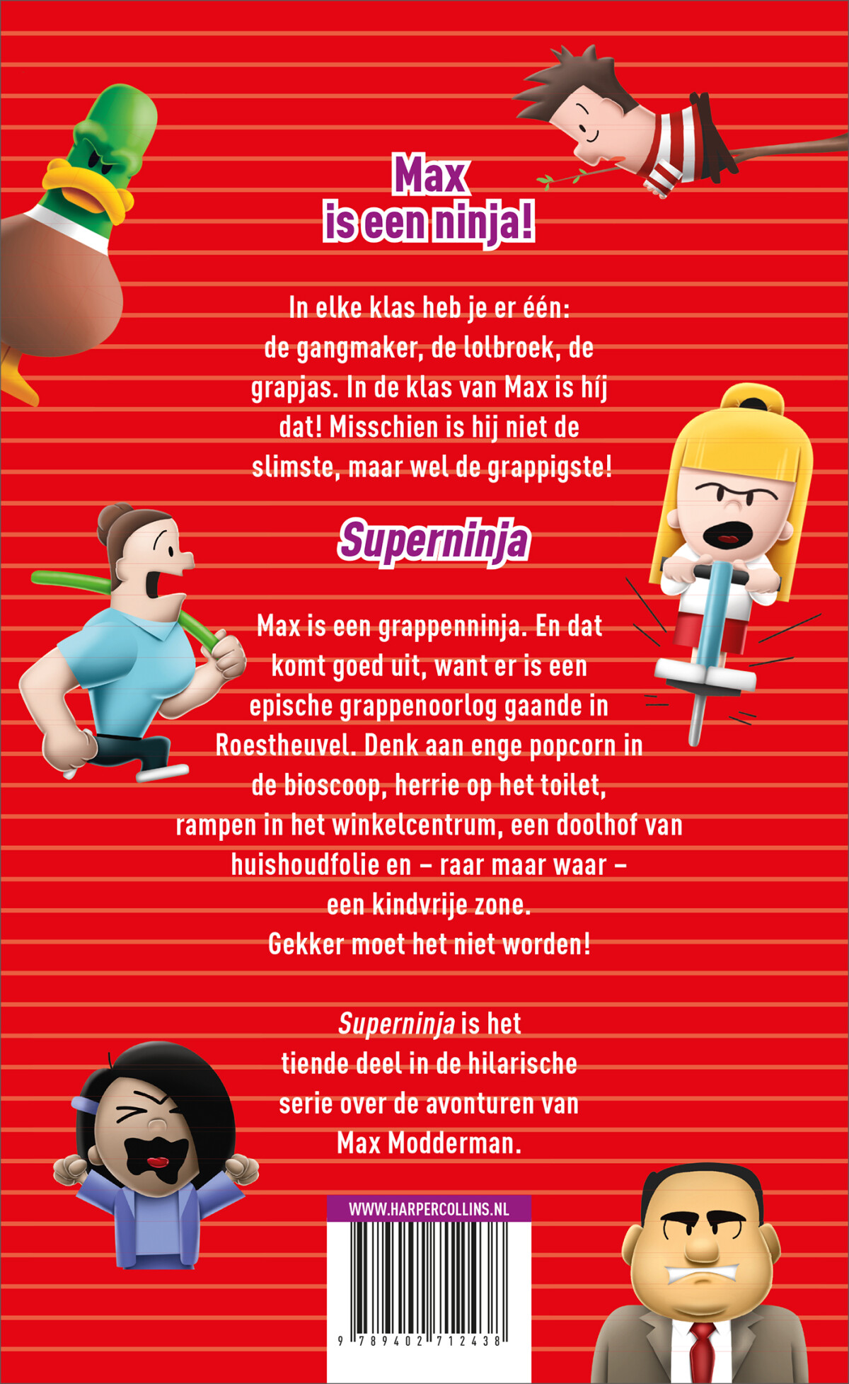 Max Modderman - Superninja • deboekentas.nl