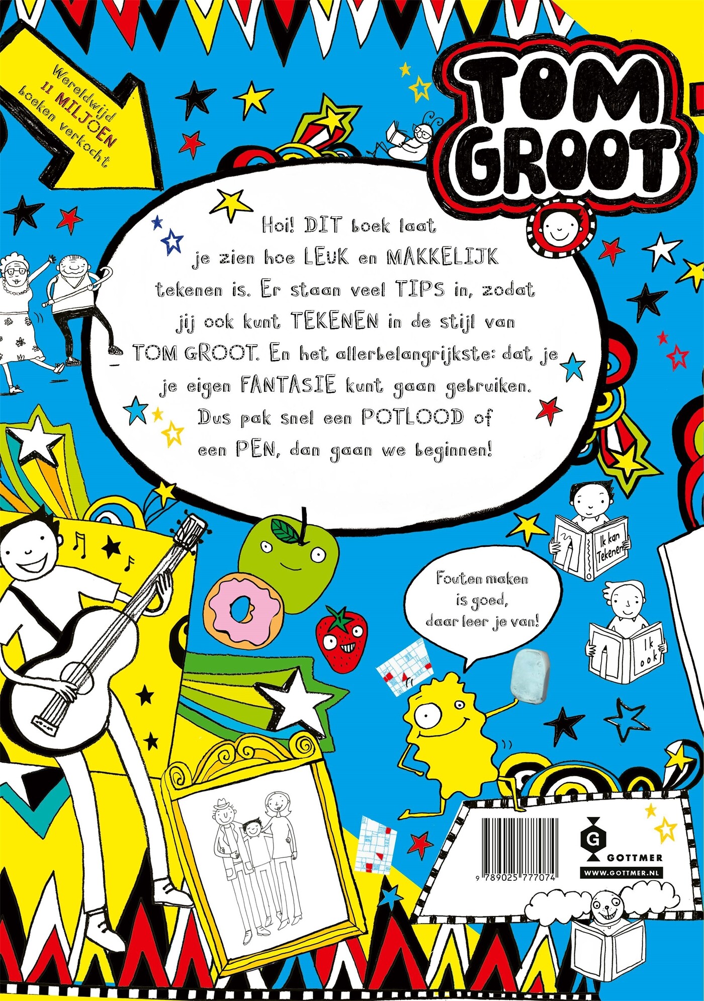 Tom Groot - Tekenen is top met Tom Groot • deboekentas.nl